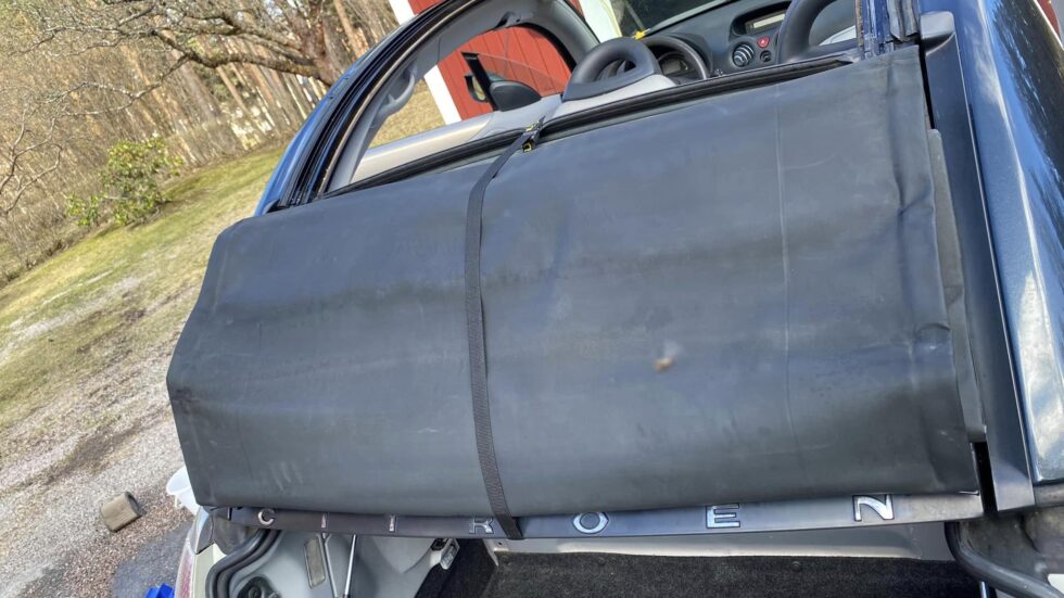 13 actions comment dépanner le coffre du C3 Pluriel - C3 Pluriel