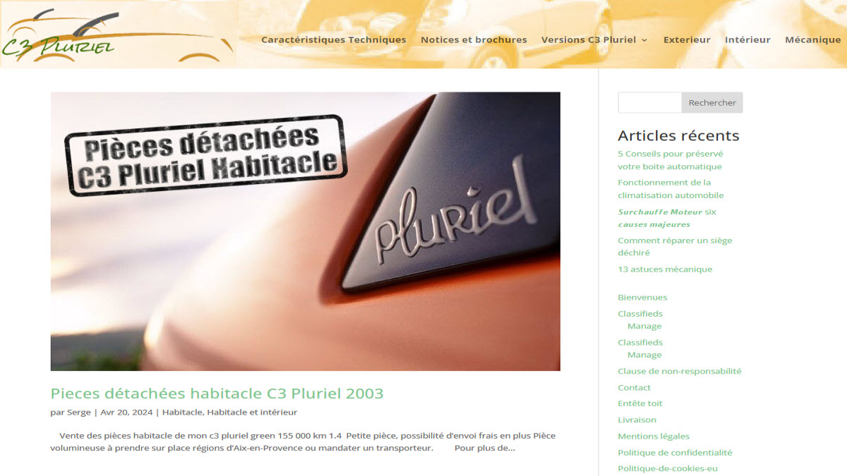 Archives des Fiche et connecteur électrique - C3 Pluriel